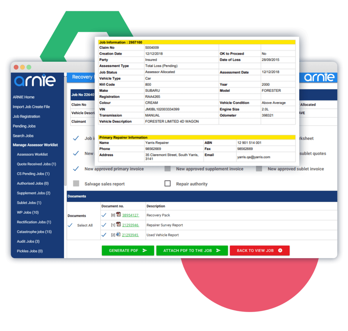 Centralize Motor Insurance Claims Recoveries - Arnie Software