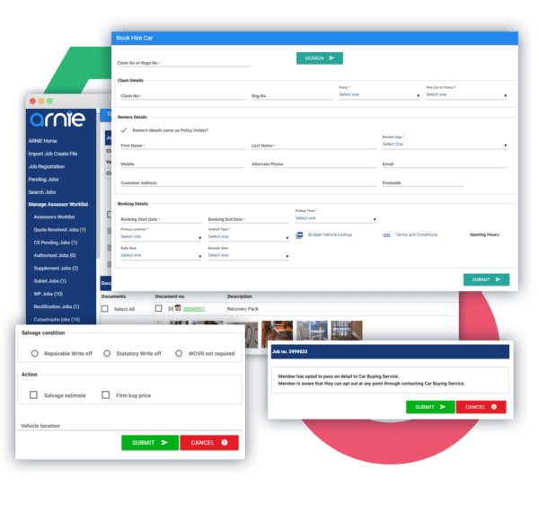 Streamline Motor Insurance Service Provider Collaboration - Arnie Software
